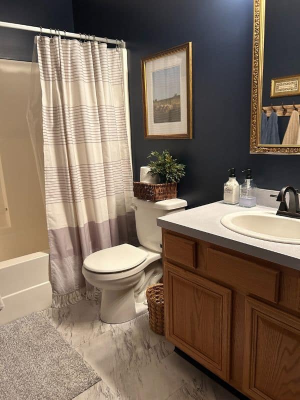 Split Level Home Designs Small Bathroom Photoshop Redo: Reinventing A